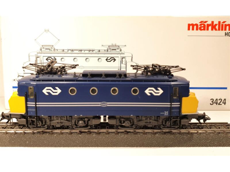 Märklin HO 3424 E-Lok NS Serie 1100 DELTA Digital, OVP, Gebraucht - M ...