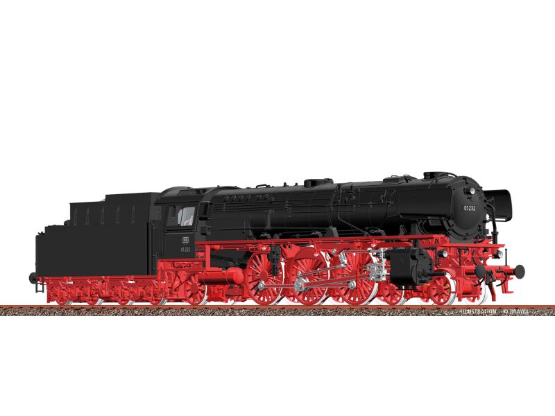 Brawa H0 AC 70063 - Dampflokomotive 01 III Digital (DB) - Modelleisen ...