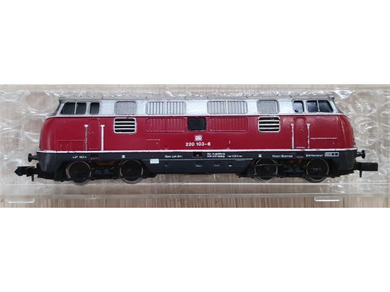 Arnold N 0202 Diesellok BR 220 103-6 DB - Modelleisenbahn Pinneberg -, 37,00