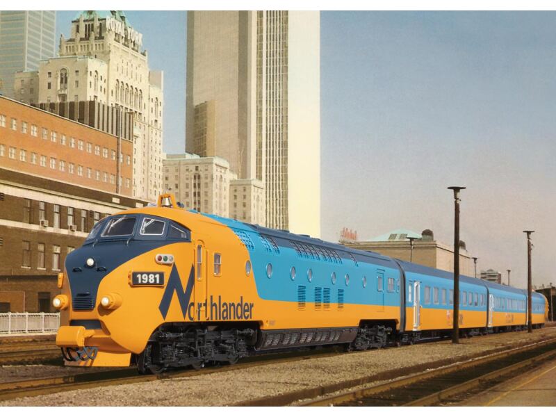 Märklin H0 39705 - Dieseltr-zug Northlander Sound (ONR) - Modelleisen ...