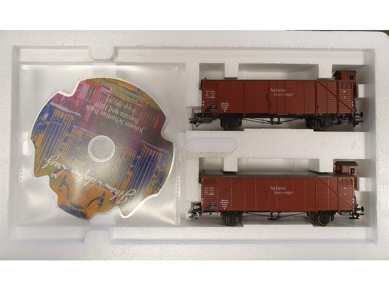Märklin 46158 H0 Wagen-Set "Orgeltransport" mit 2 Güterwagen DRG, Geb ...
