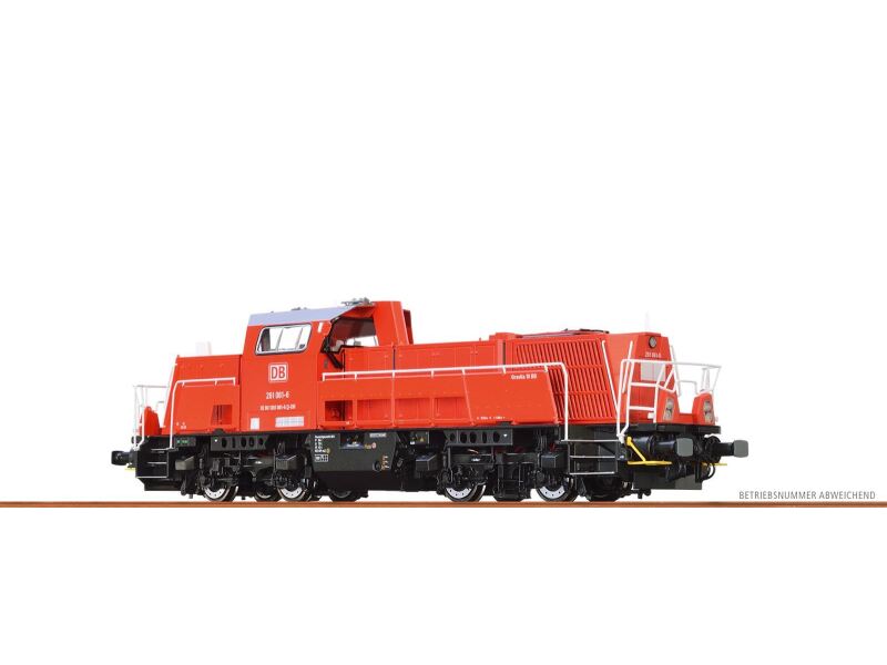 Brawa 41802 - H0 Diesellok 261 AG, DC Digital EXTRA (DB) - Modelleise ...